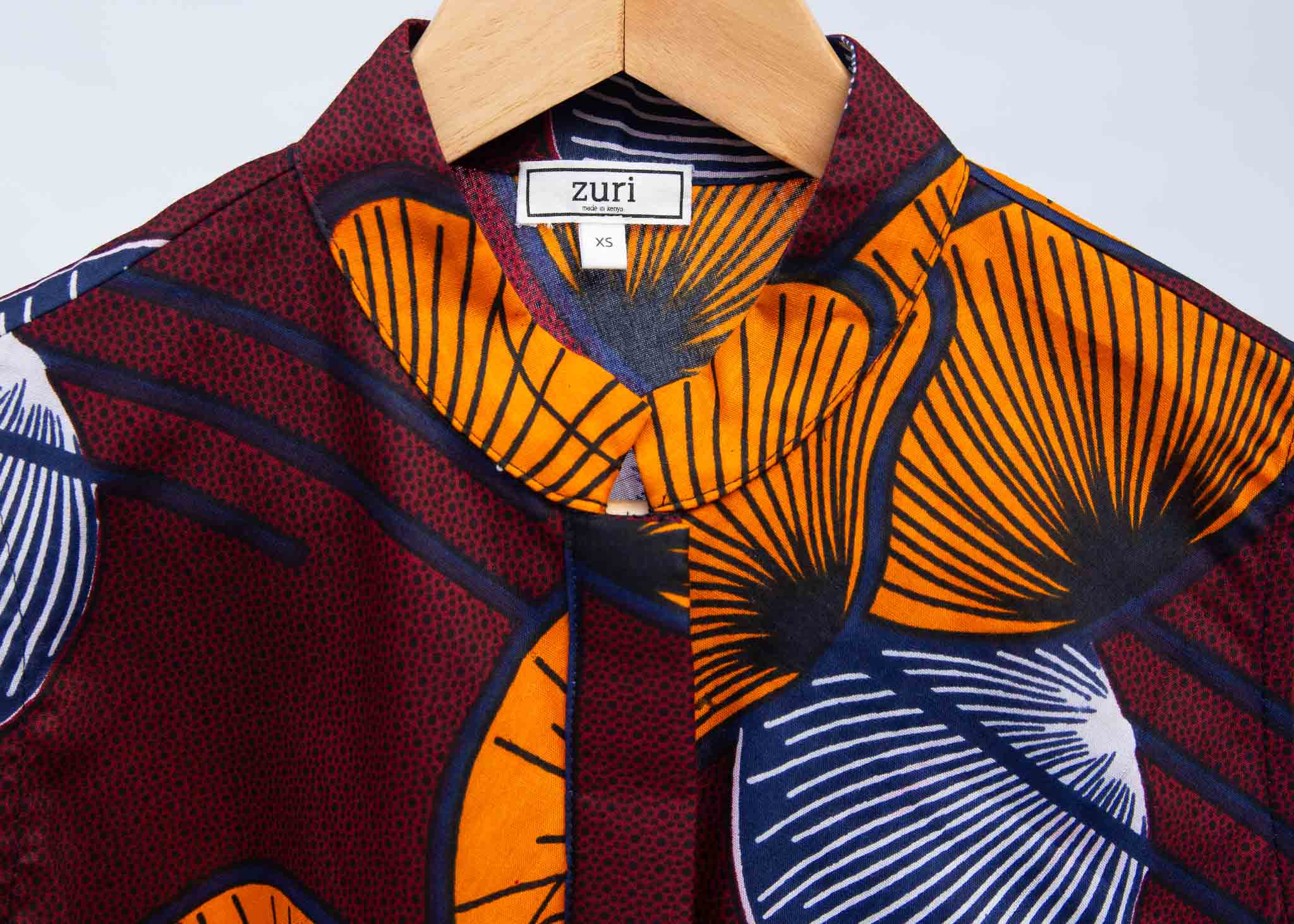 Gold Leaf Sleeveless Dress – Zuri