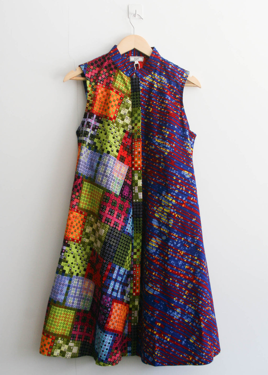 Cross Stitch Sleeveless Dress – Zuri