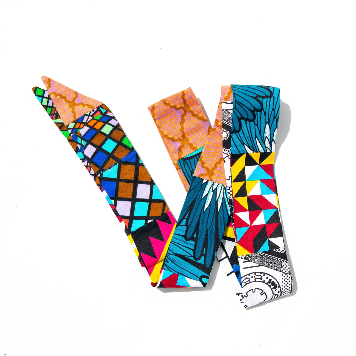Upcycled Patchwork Belts – Zuri