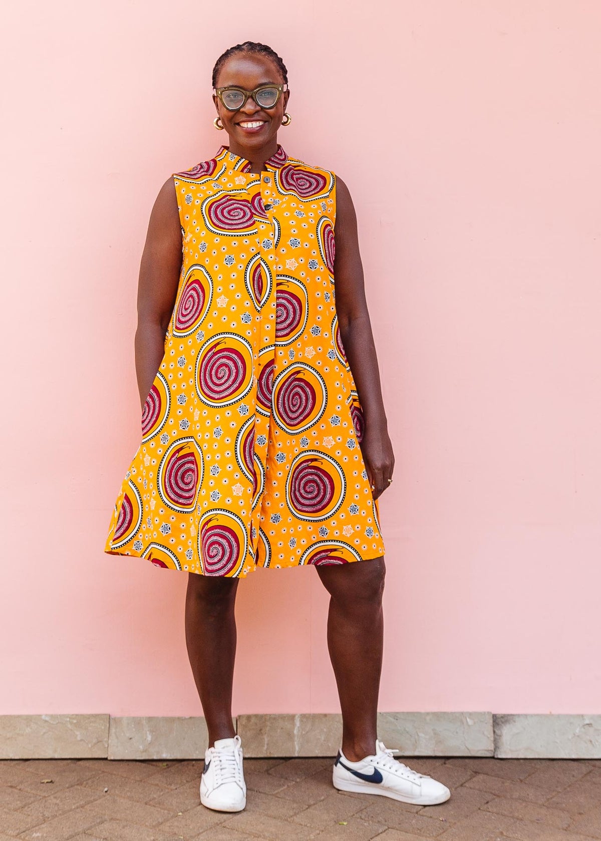 Snail Mail Sleeveless Dress – Zuri