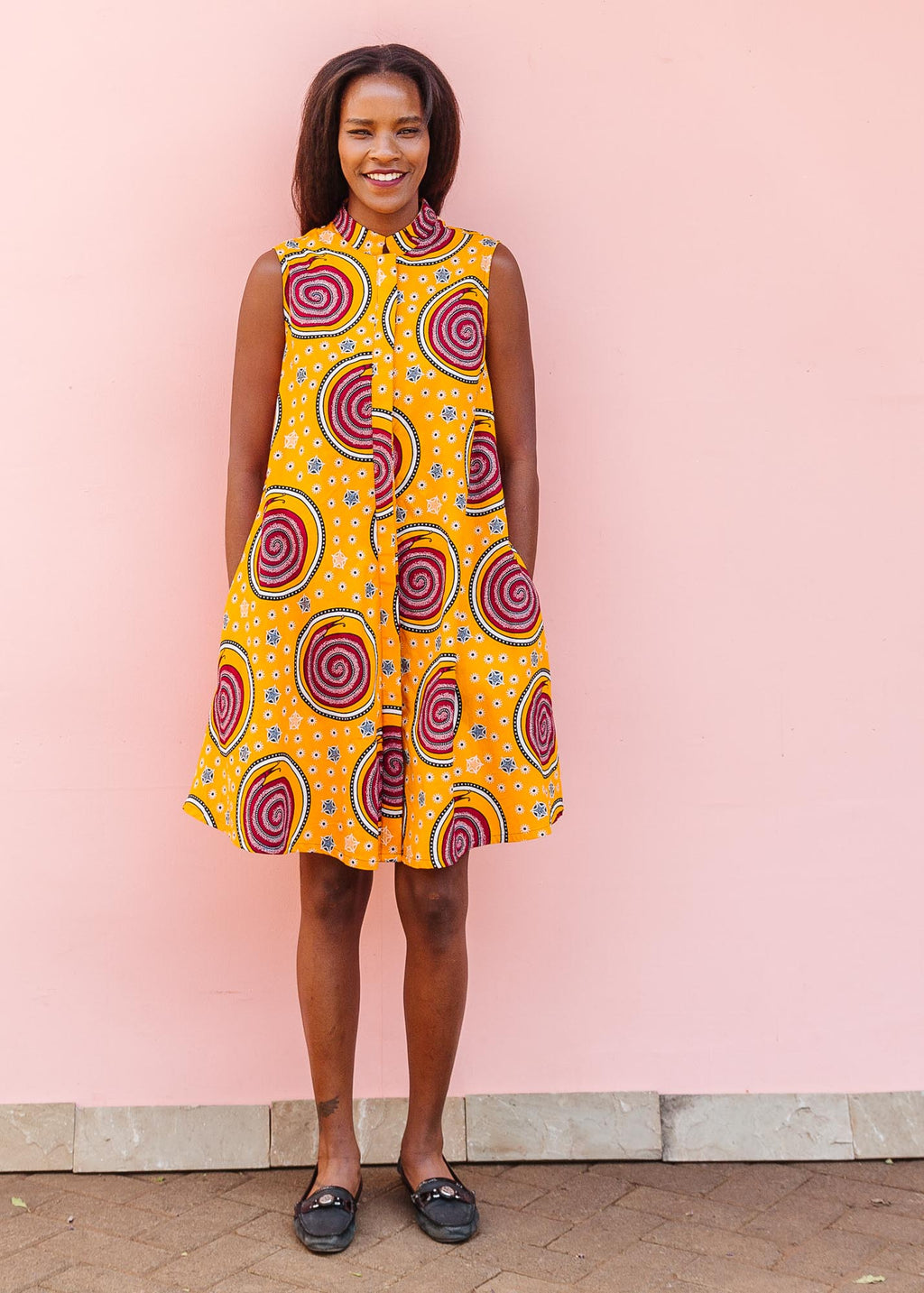 Snail Mail Sleeveless Dress – Zuri