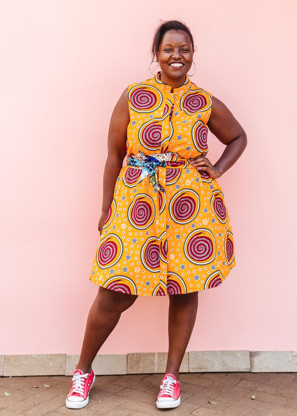 Snail Mail Sleeveless Dress – Zuri