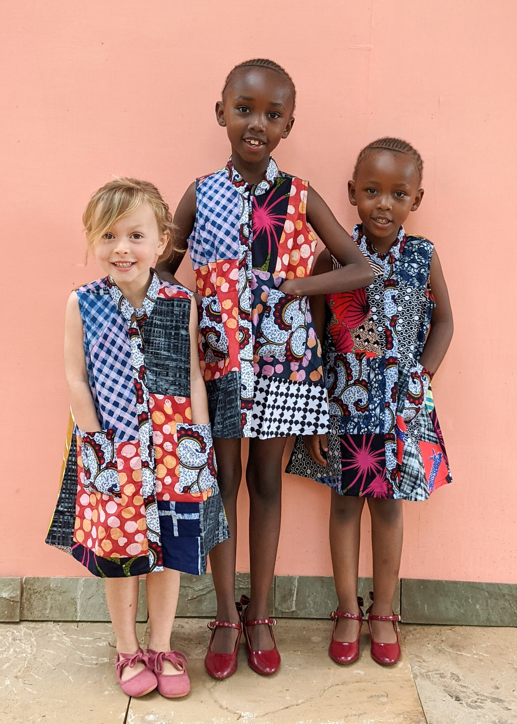 Patchwork Kid's Dress – Zuri