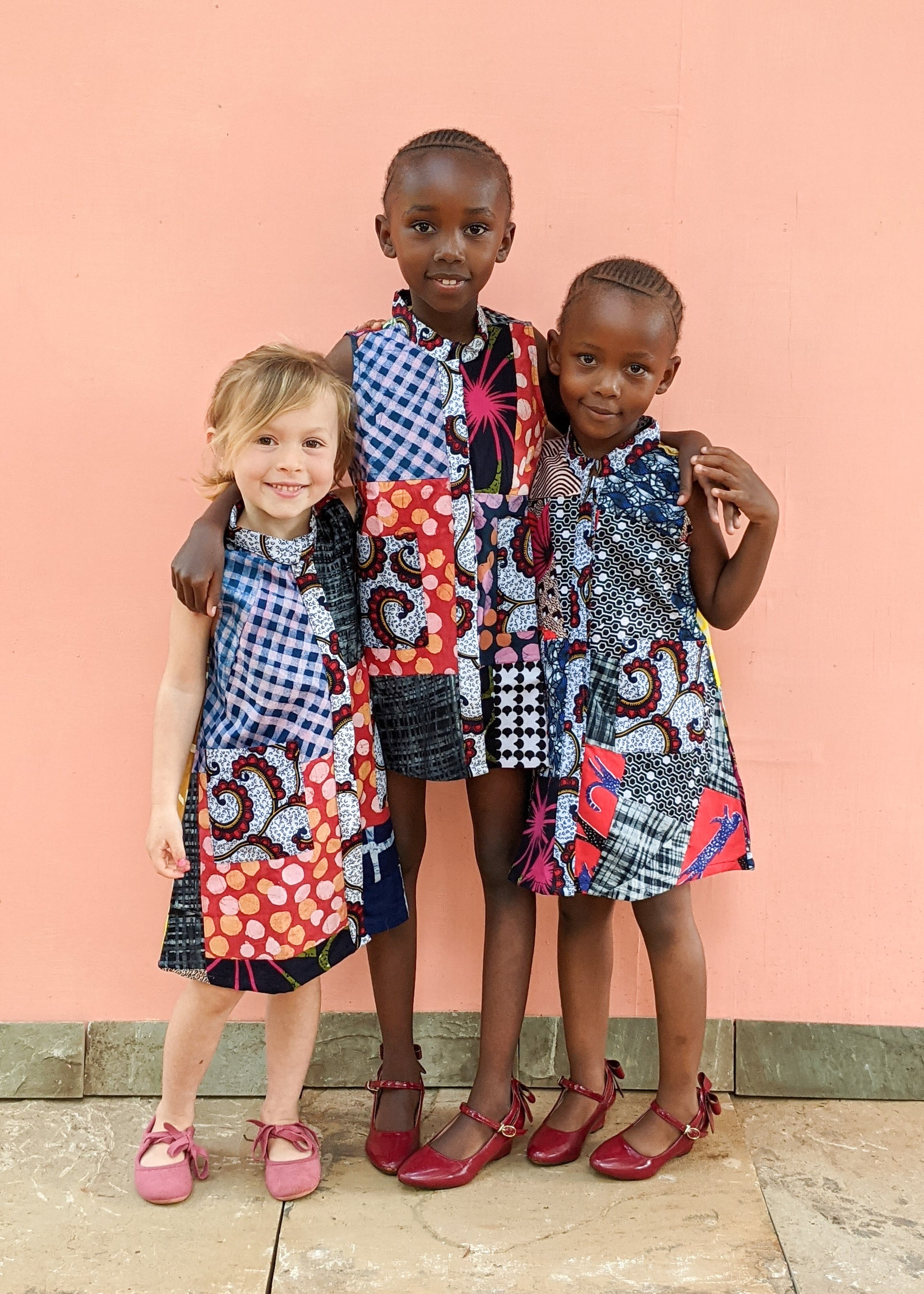 Patchwork Kid's Dress – Zuri
